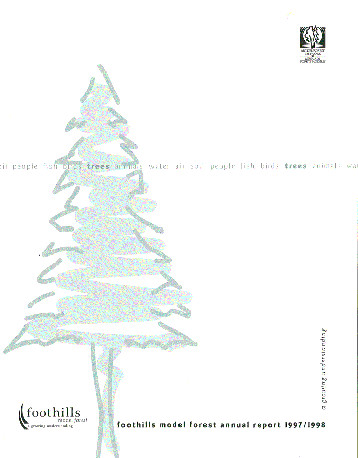 Foothills Model Forest 1997–1998 Annual Report - fRI Research