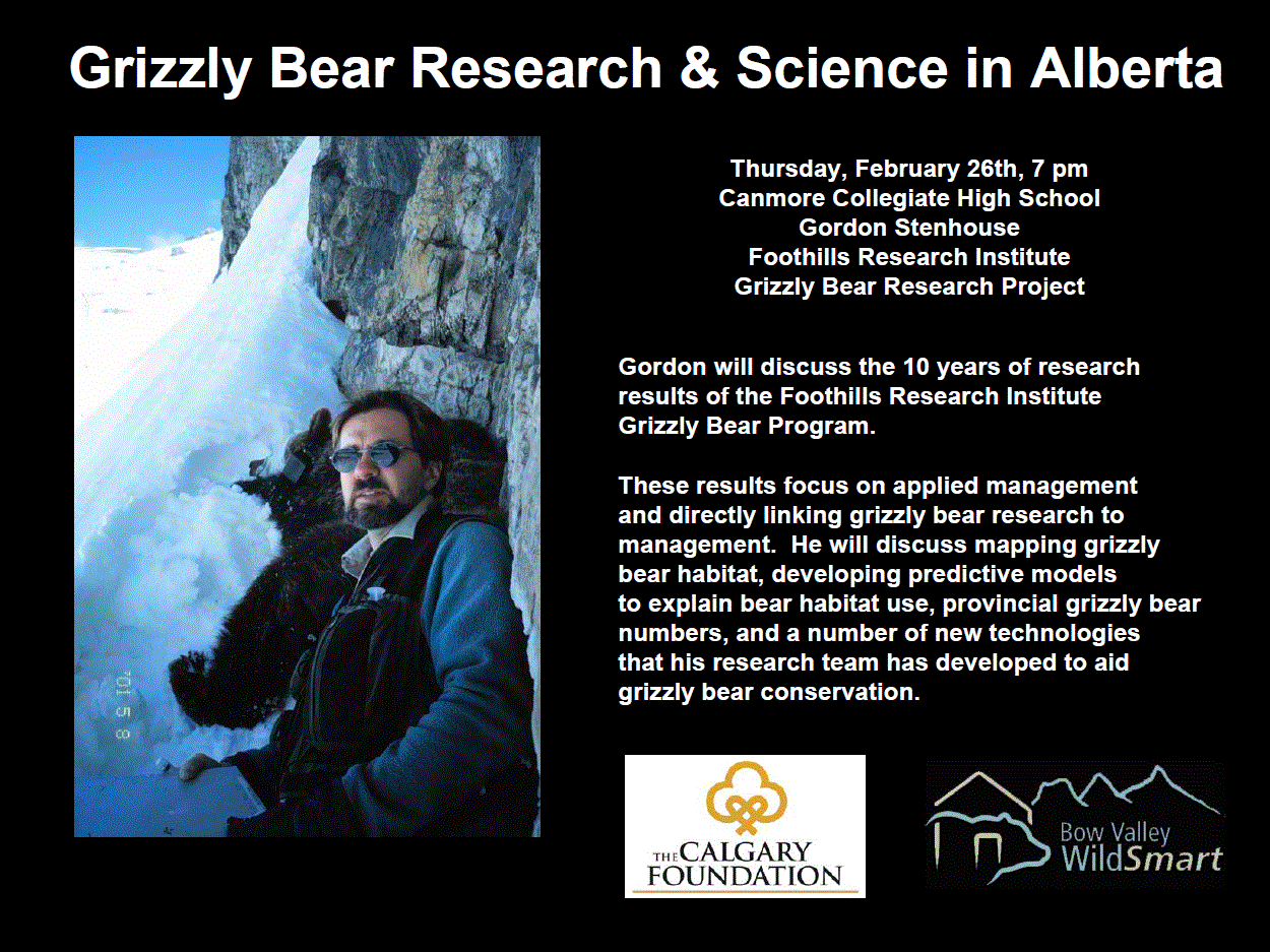 Grizzly Bear Research and Science in Alberta - fRI Research