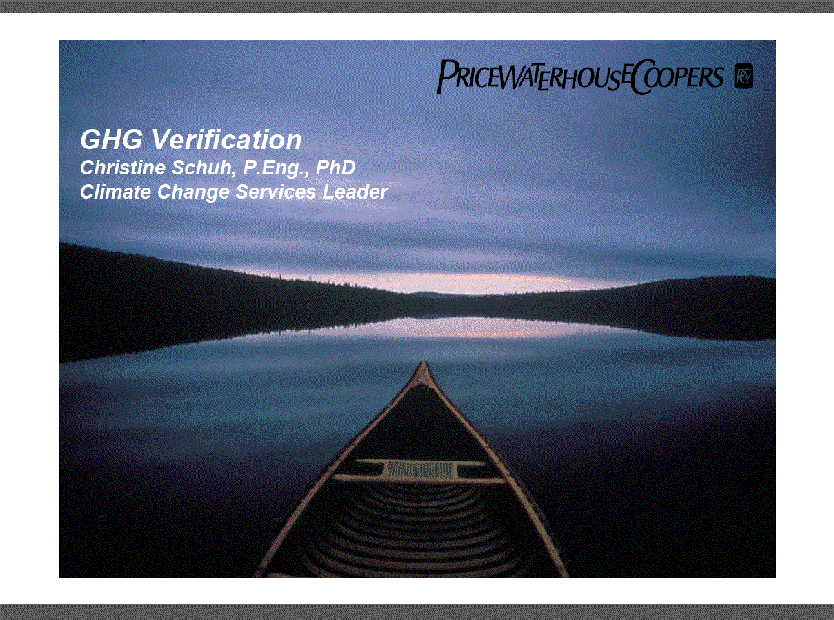 Greenhouse gas verification - fRI Research